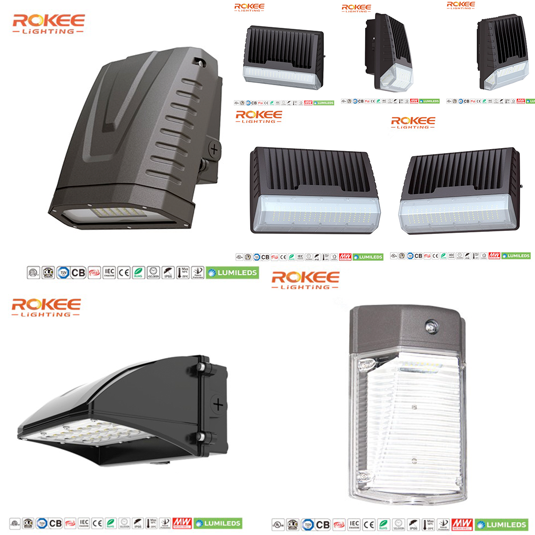 LUMINARIAS LED WALL PACK/BRACKET PARA PARED