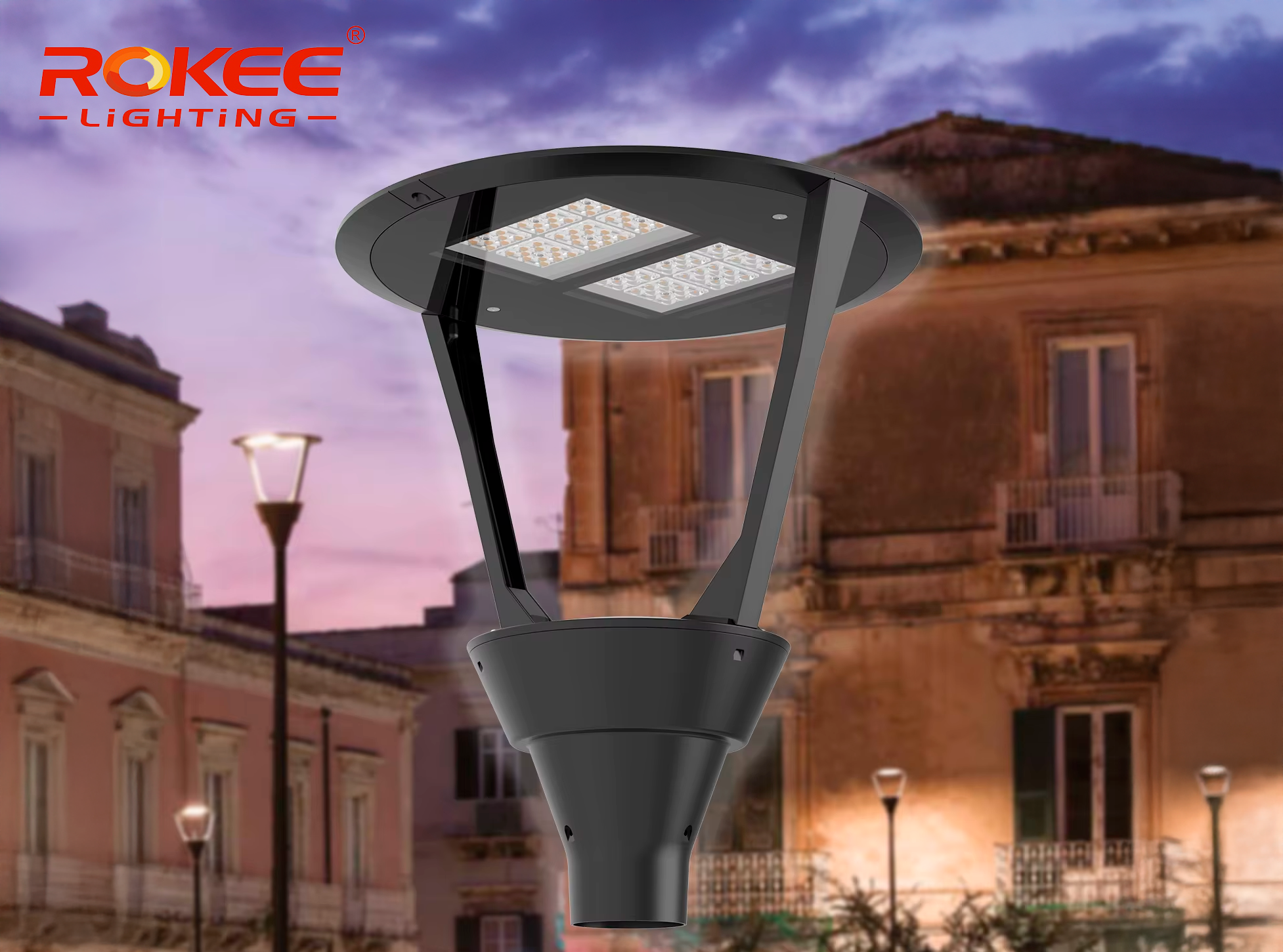 Luminaria LED Ornamental IP66 IK10 Clase II | Para Parques